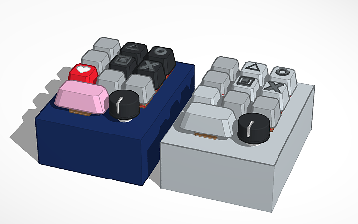 3d Design Arduino Pro Micro Macropad Tinkercad