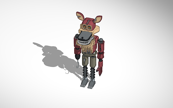 Nightmare Foxy Head Tinkercad | atelier-yuwa.ciao.jp
