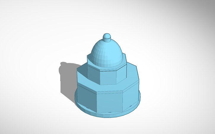 3D design Copy of Copy of Guarini's Dome of San Lorenzo | Tinkercad