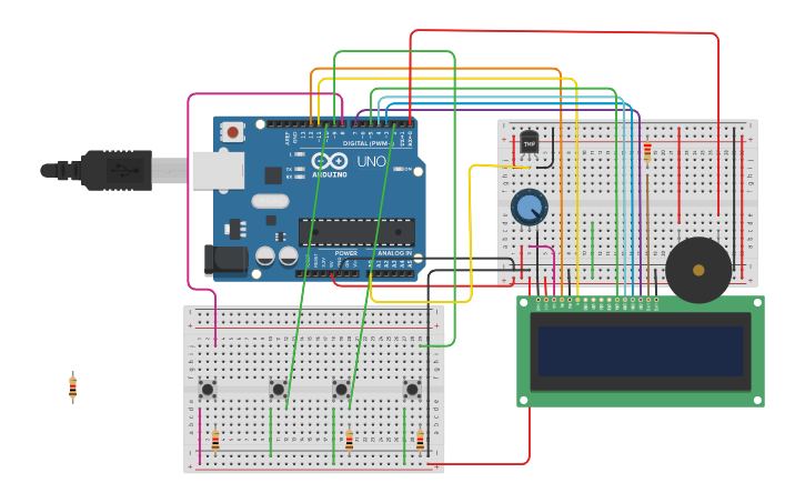 Circuit design Embedded Project | Tinkercad