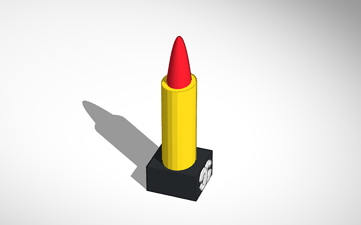 3D design Lipstick - Tinkercad