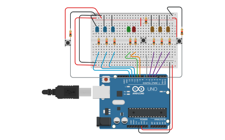 Circuit design Frantic Kasi-Jaagub | Tinkercad
