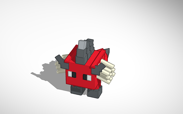 3D design mutant strider - Tinkercad