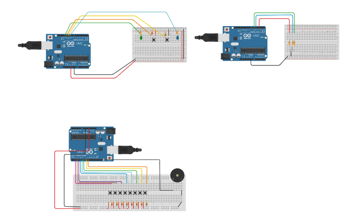 Circuit design Practica 3 - Tinkercad