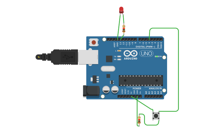 Circuit Design Andy Tugas Trui Tinkercad
