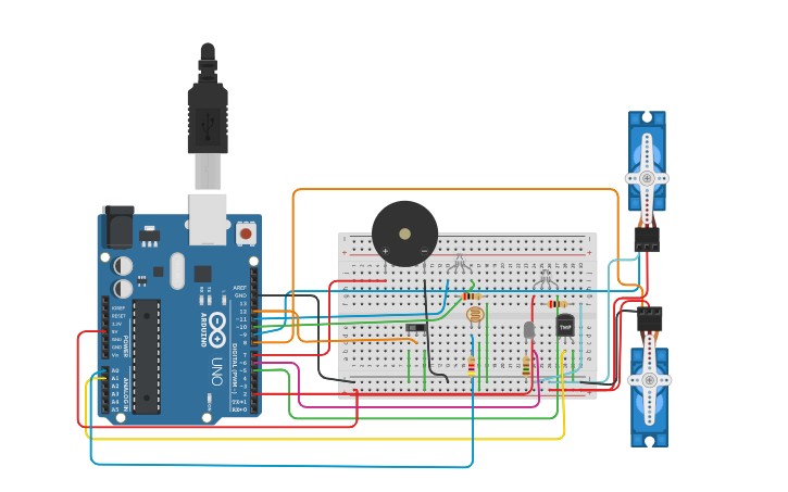 Circuit design Atividade - Tinkercad