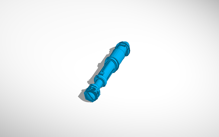 3D design sonic screwdriver | Tinkercad