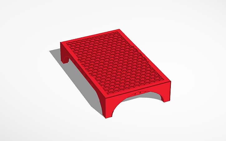 3D design Honeycomb Table - Tinkercad
