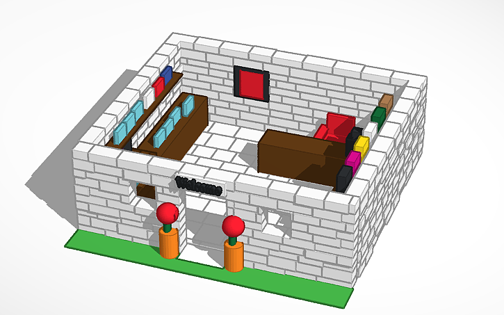 3D design Book Store | Tinkercad