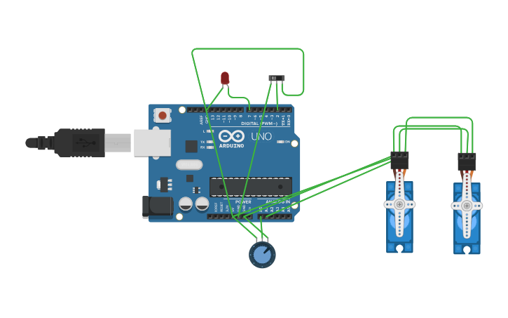 Circuit design STEER | Tinkercad