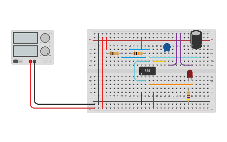 Circuit Design Pulse Width Modulated Signals Generator By Aryendra Tinkercad