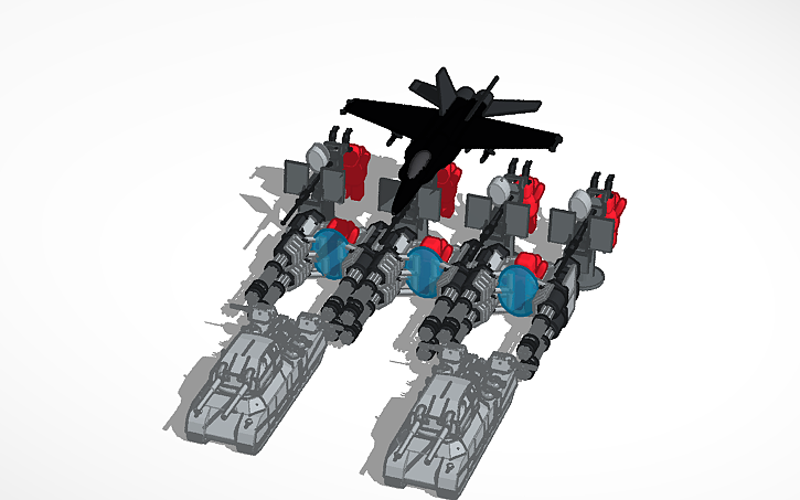 3D design My Army - Tinkercad