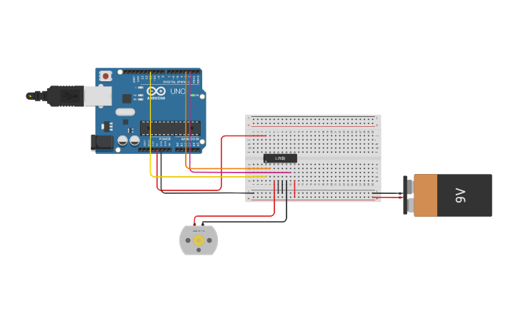 Circuit design Pratica 4 | Tinkercad