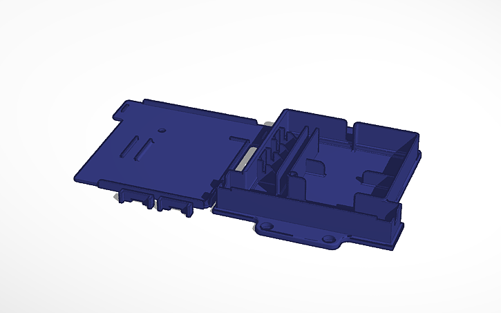 3d Design Digital Clock Component Case Tinkercad 1131