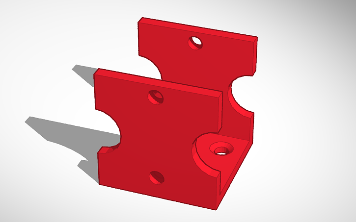 3D design TT Gear Motor Mount - Tinkercad