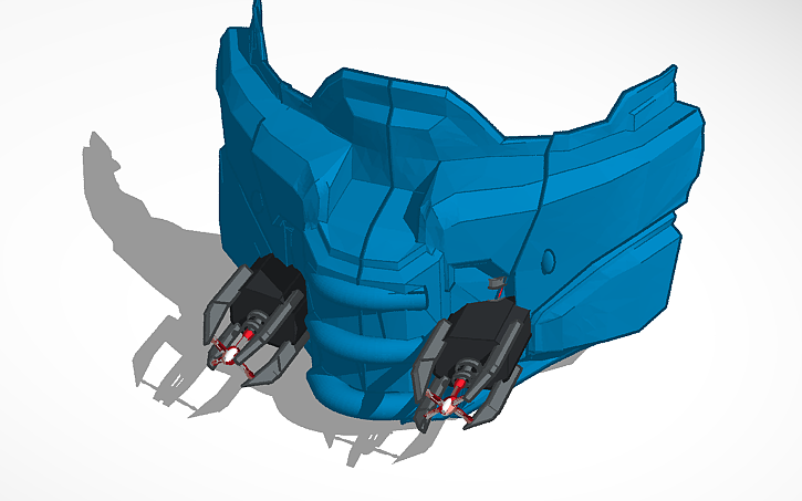 3D design Shiv's mask | Tinkercad