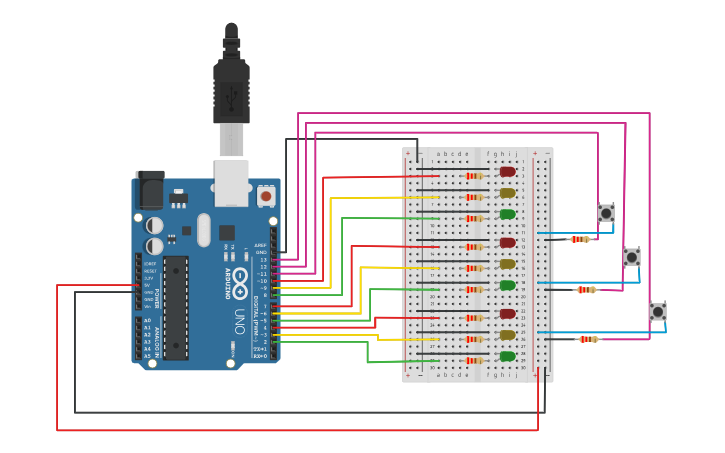 Circuit design Tugas Pertemuan 3 - Tinkercad