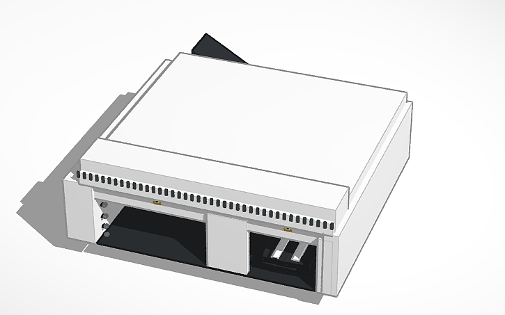 3D design Car Garage IA - Tinkercad