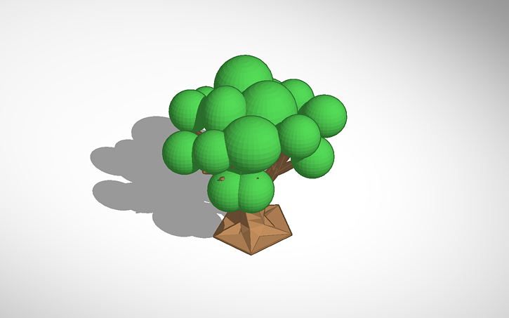 3D design Tree - Tinkercad