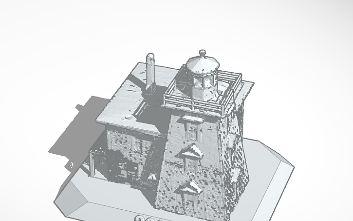 3D design Lighthouse - Tinkercad