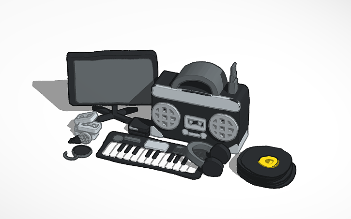 3D design Scribble Recording Studio | Tinkercad