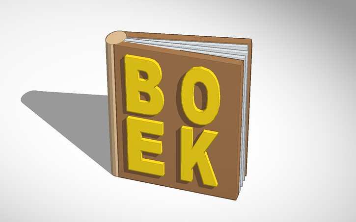 3D design Book - Tinkercad