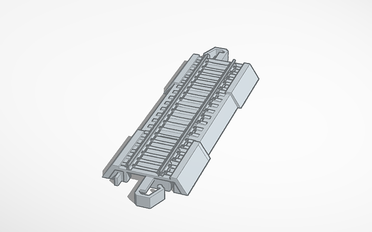 3D design Tomix Fine-track 7cm Short standard track (N-gauge hybrid ...