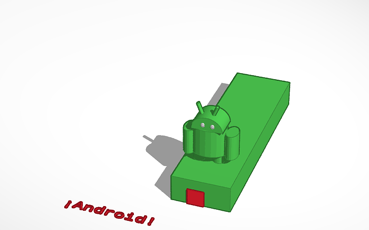 3D design super Android | Tinkercad
