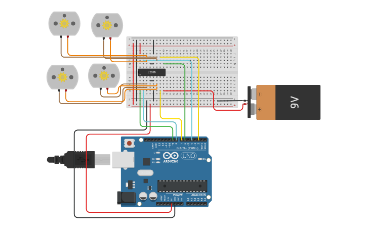 Circuit Design Lab3 Rybkin 2 Tinkercad