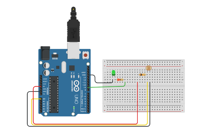 Circuit Design Ldr Photoresistor Tinkercad