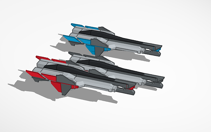 3D design Dantari Armories Saber Tooth Class Drone Heavy Frigate ...