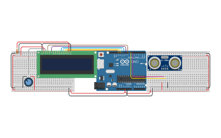 Circuit design Medidor De Agua y pH - Tinkercad