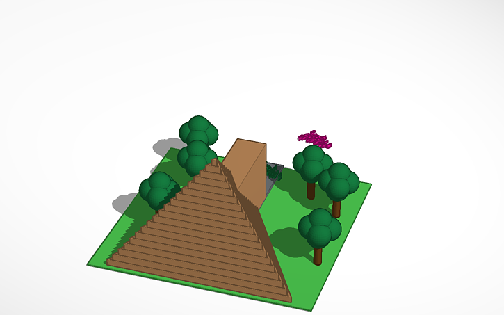 3D design Pyramids - Tinkercad