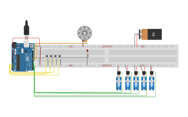 Circuit design Assignment 2 - Tinkercad