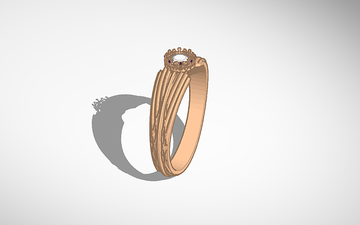 3D design Ring - Tinkercad