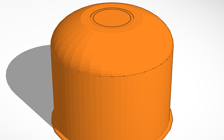 3D design Dexter Axle Hubcap cover - Tinkercad