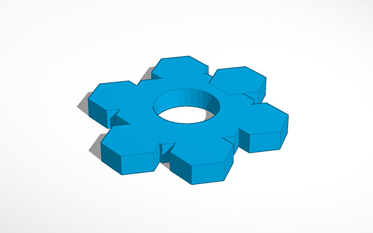 3D design spinner - Tinkercad