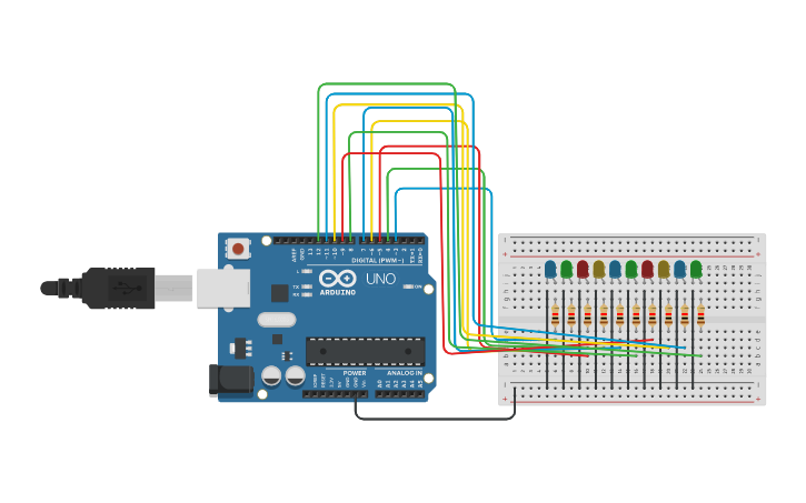 Circuit design DANAN (OLR) - MINI PETA 1 | Tinkercad