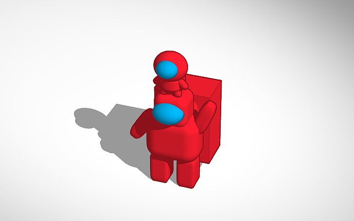 3D design Among us | Tinkercad