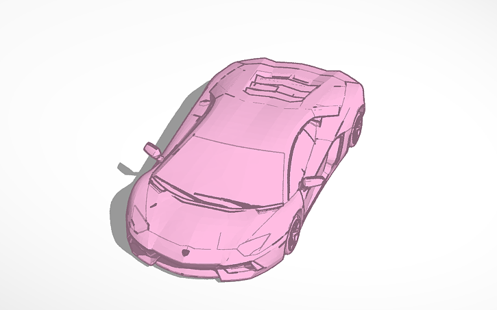 3D design car - Tinkercad