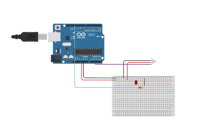 Circuit Design Sound Sensor Control Tinkercad