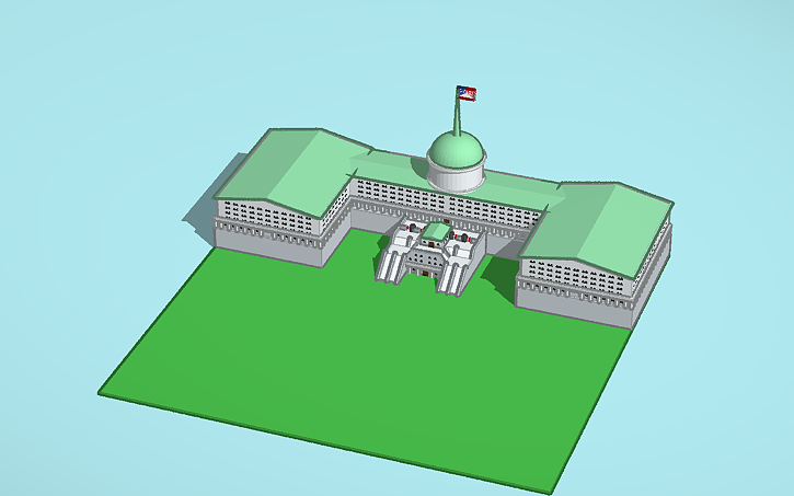 3D design Imperial Capitol Building - Tinkercad