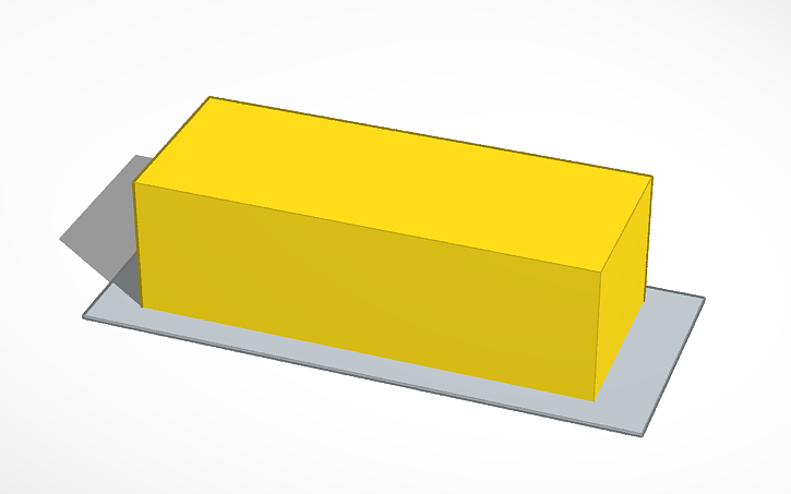 3d Design Spectacular Butter Tinkercad