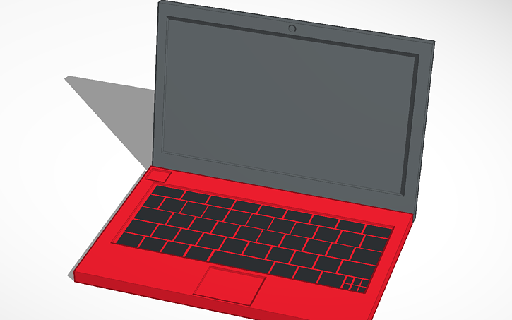 3D design laptop 2 - Tinkercad