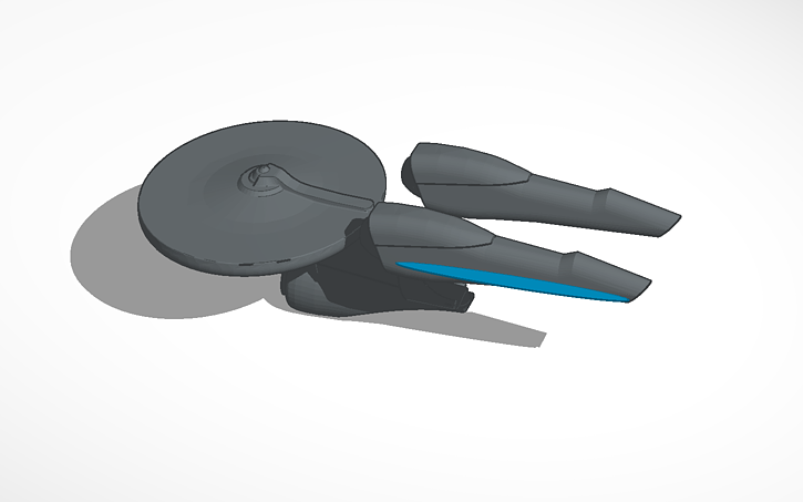 3D design Starship enterprise | Tinkercad