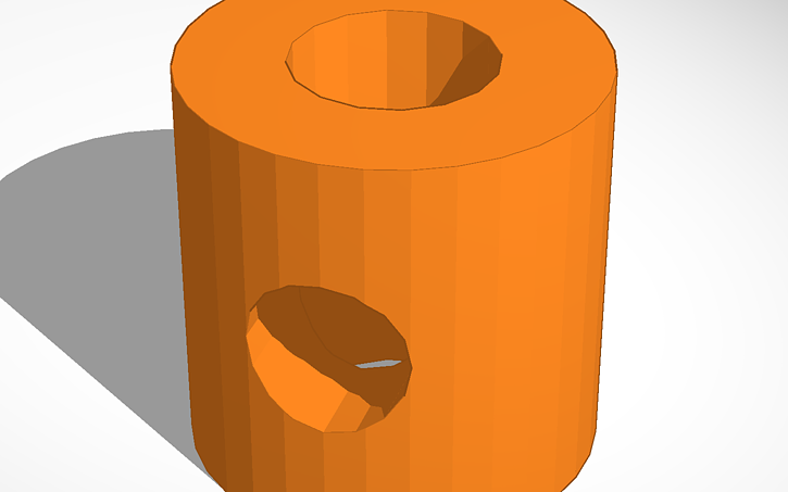 3D design Aluminum Rod Slide Lock - Tinkercad