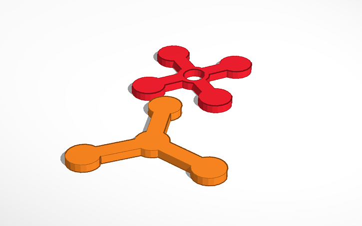 3d Design Fidget Spinner Tinkercad