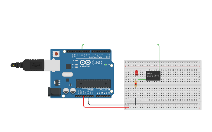 Circuit design (6) Interfacing of Relay - Tinkercad