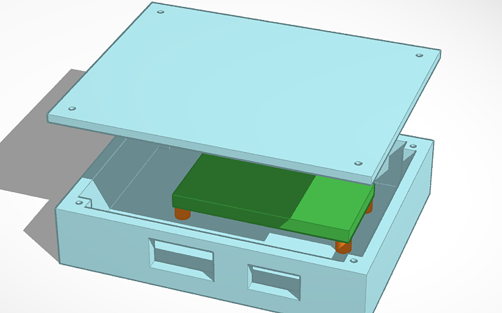 3D design Device Case 2 - Tinkercad