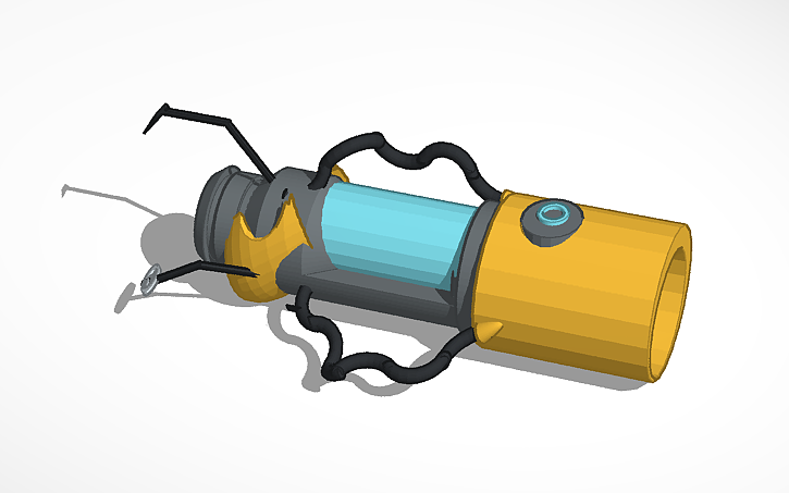 3D design Portal Stories Mel Gun - Tinkercad